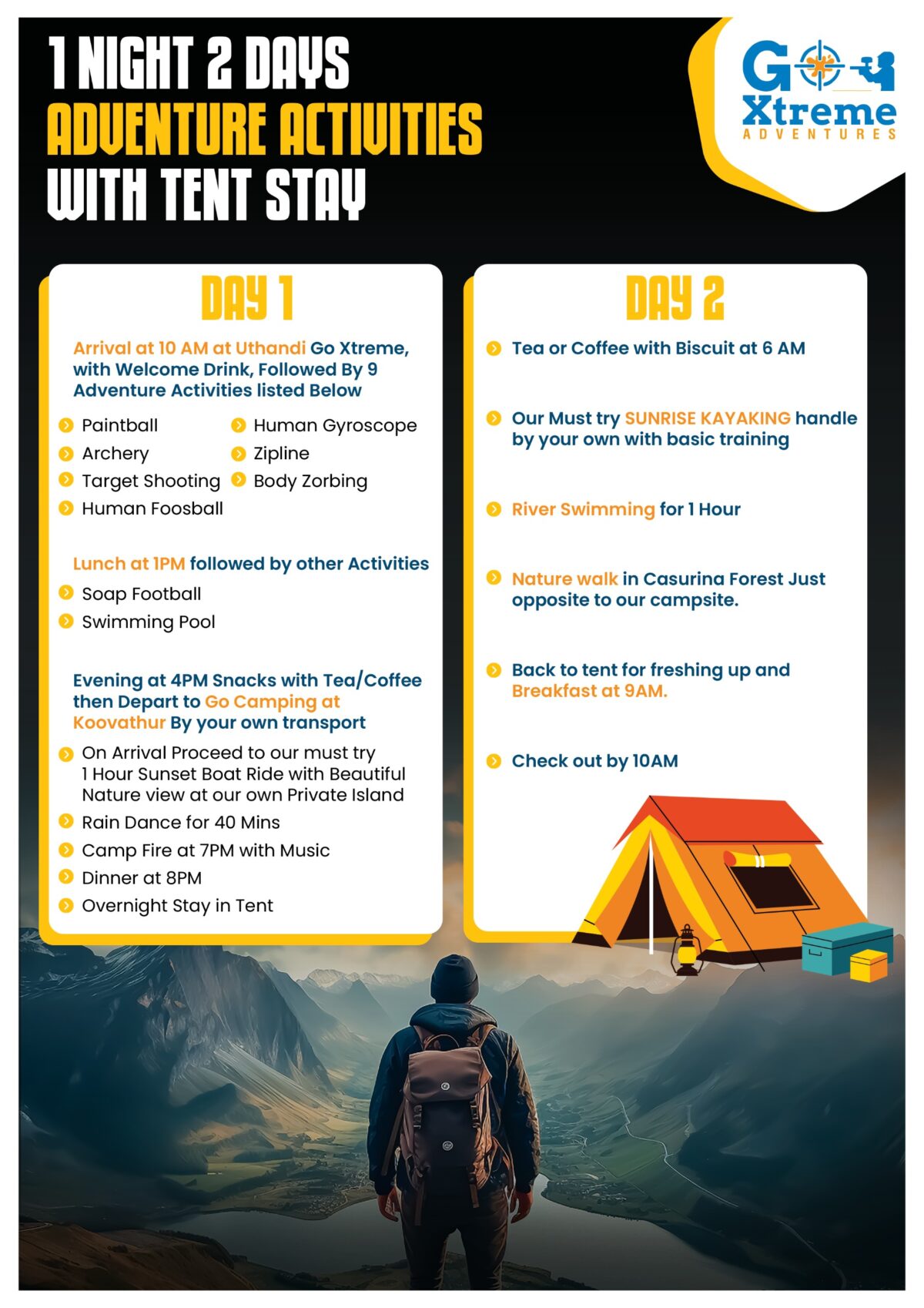 Go Xtreme – PAINTBALL & ADVENTURE ZONE